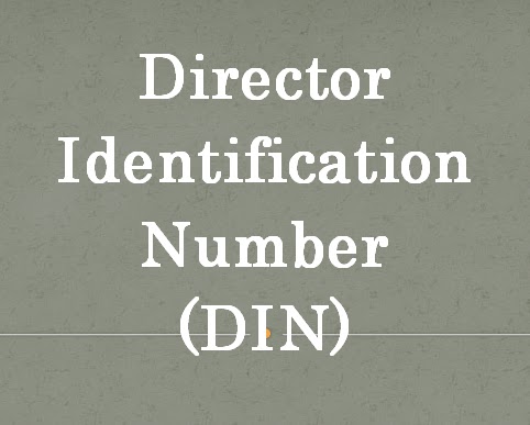 Director Identification Number (DIN) Application and Status chack ...