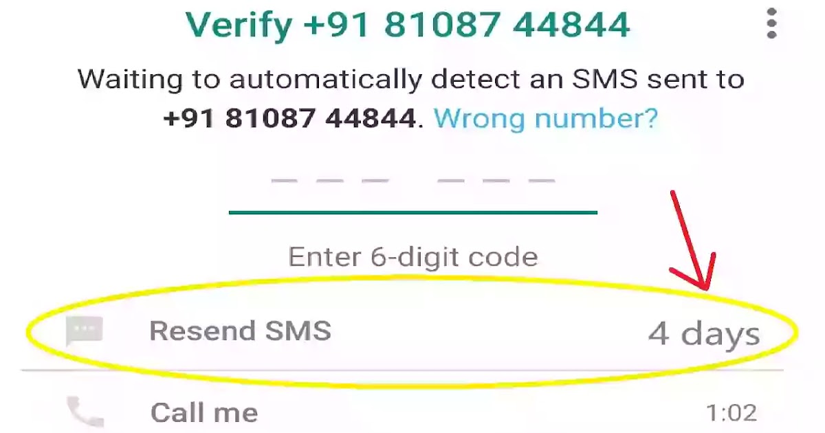 Fix WhatsApp Verification Time Problem Code Waiting And Wrong Code Add ...