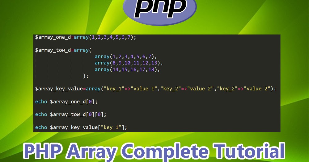PHP Array Complete Tutorial - Supercoders | Web Development and Design ... PHP Array Complete Tutorial - Supercoders | Web Development and Design ...