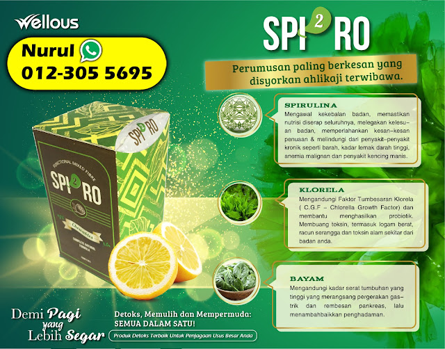 Spiro atau Spi2ro Detoks Terbaik