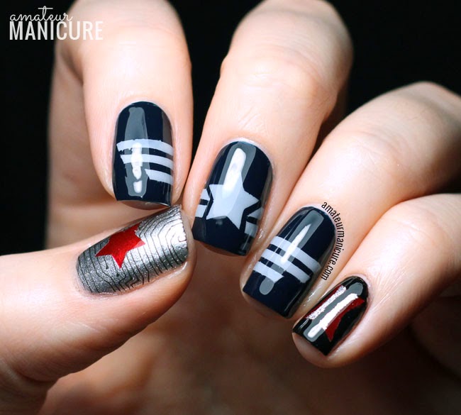 Amateur Manicure : A Nail Art Blog: Captain America: The Winter Soldier ...