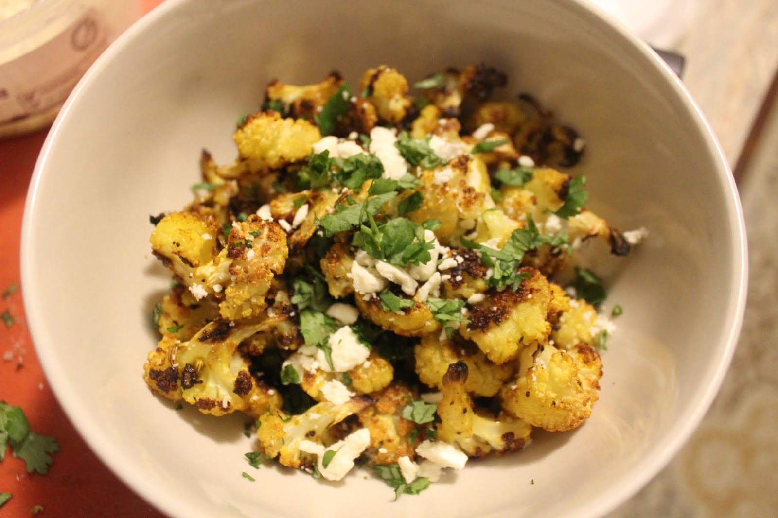 Pretty fancy for a side dish (Hard Roasted Spiced Cauliflower) - My Sh ...
