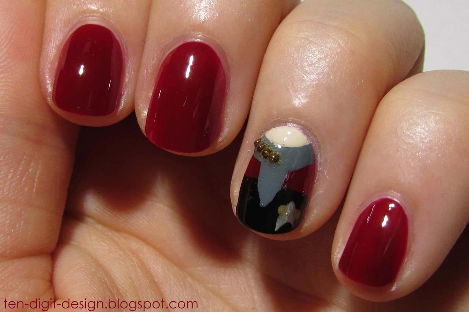 Ten Digit Design: Captain Janeway Nails!!!