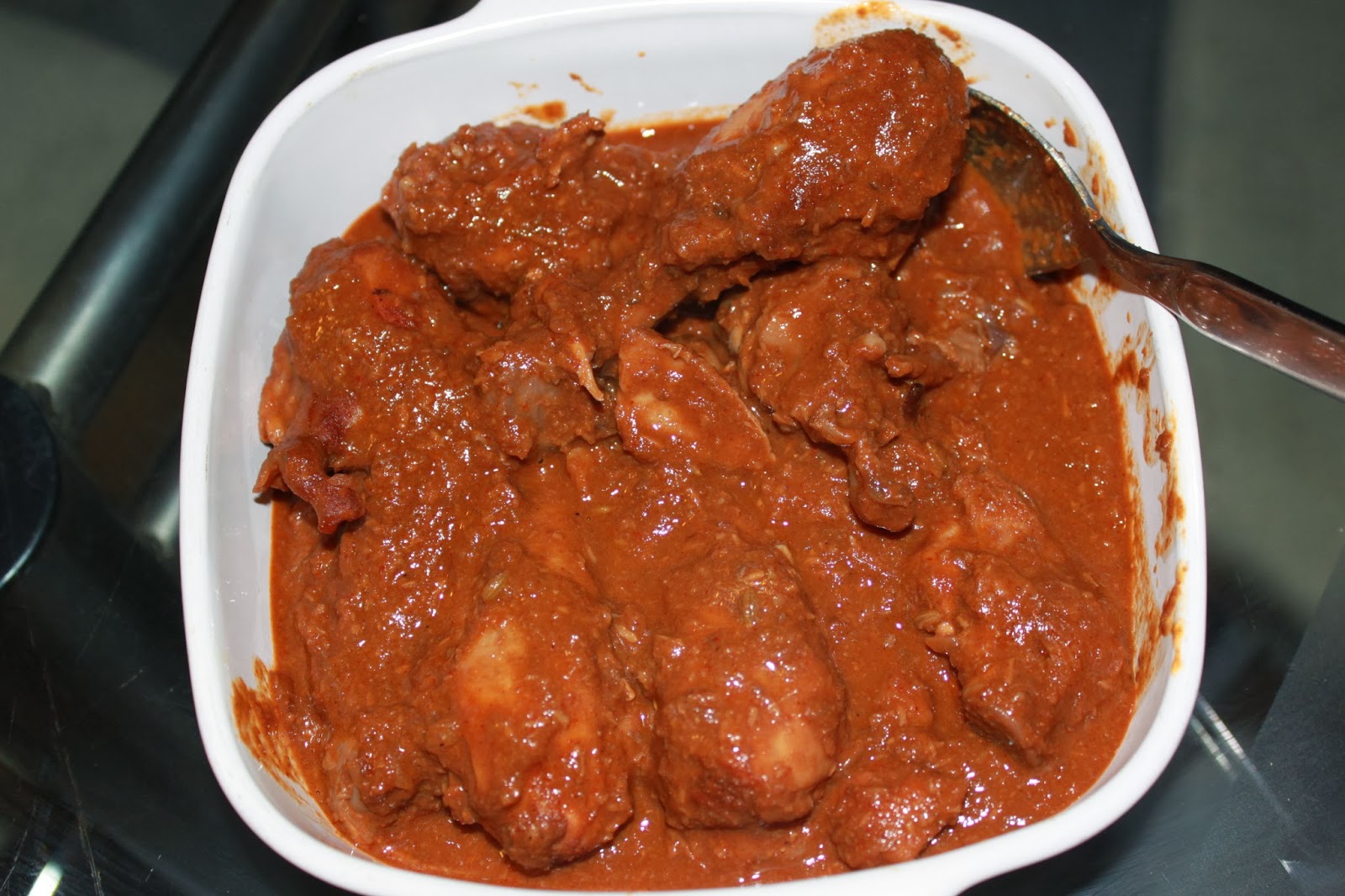 Cooking with Deepa: Chicken curry with toasted coconut.
