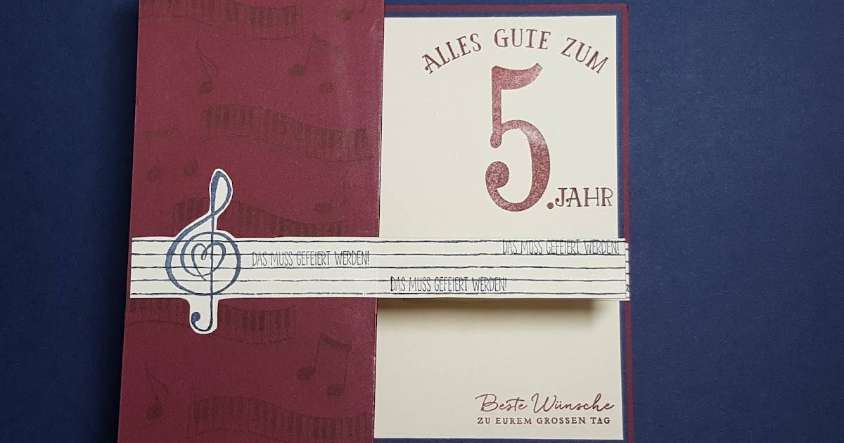 Stempelkeller: Glückwunschkarte zum Jubiläum