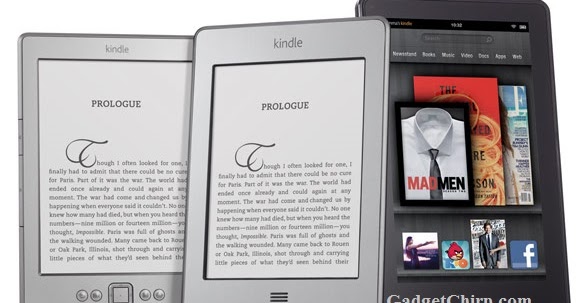 Amazon launches Kindle E-Readers and Tablets in India | Gadget Chirp