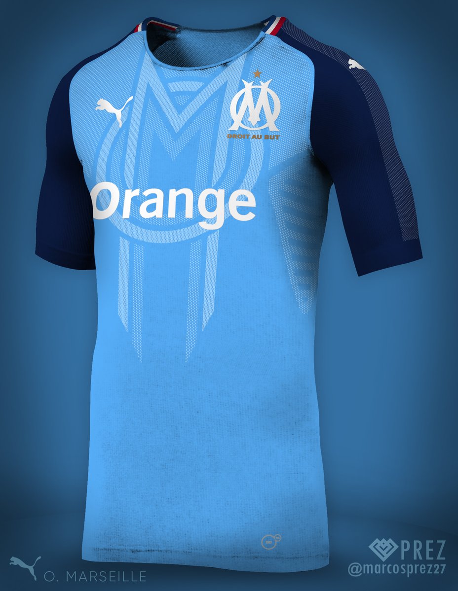 No More Adidas - Puma Olympique Marseille 18-19 Concept Kit by Prez ...