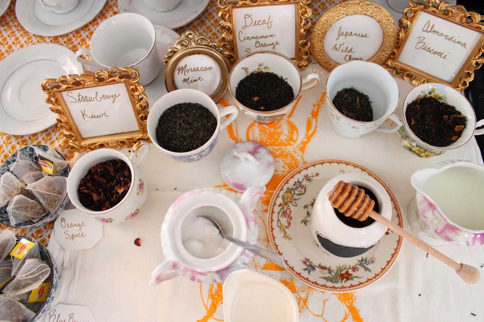 Out in the Boonies: TEA BLENDING PARTY | A BRIDAL SHOWER