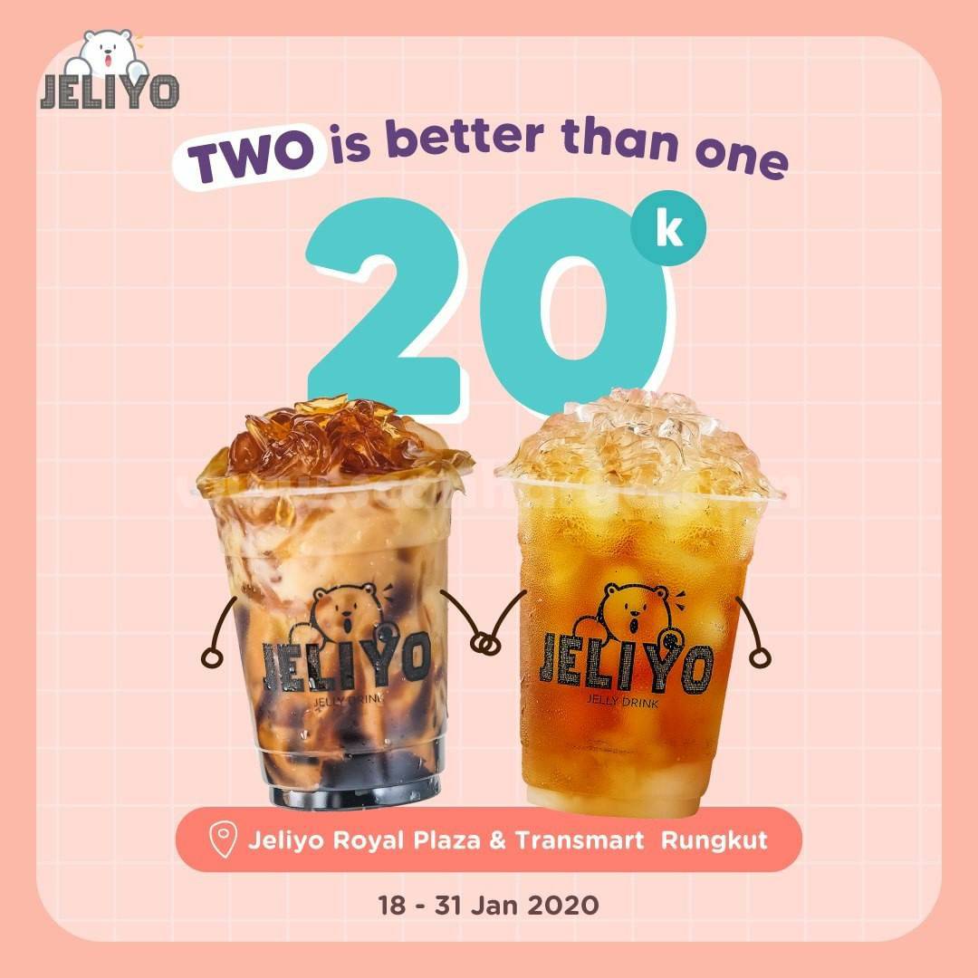 JELIYO Promo Bundling ALL VARIANT Beli 2 hanya Rp 20.000 Aja - scanharga