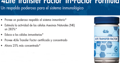 TriFactorPlus – La Compañía del Sistema Inmunitario: 4LIFE TRANSFER ...