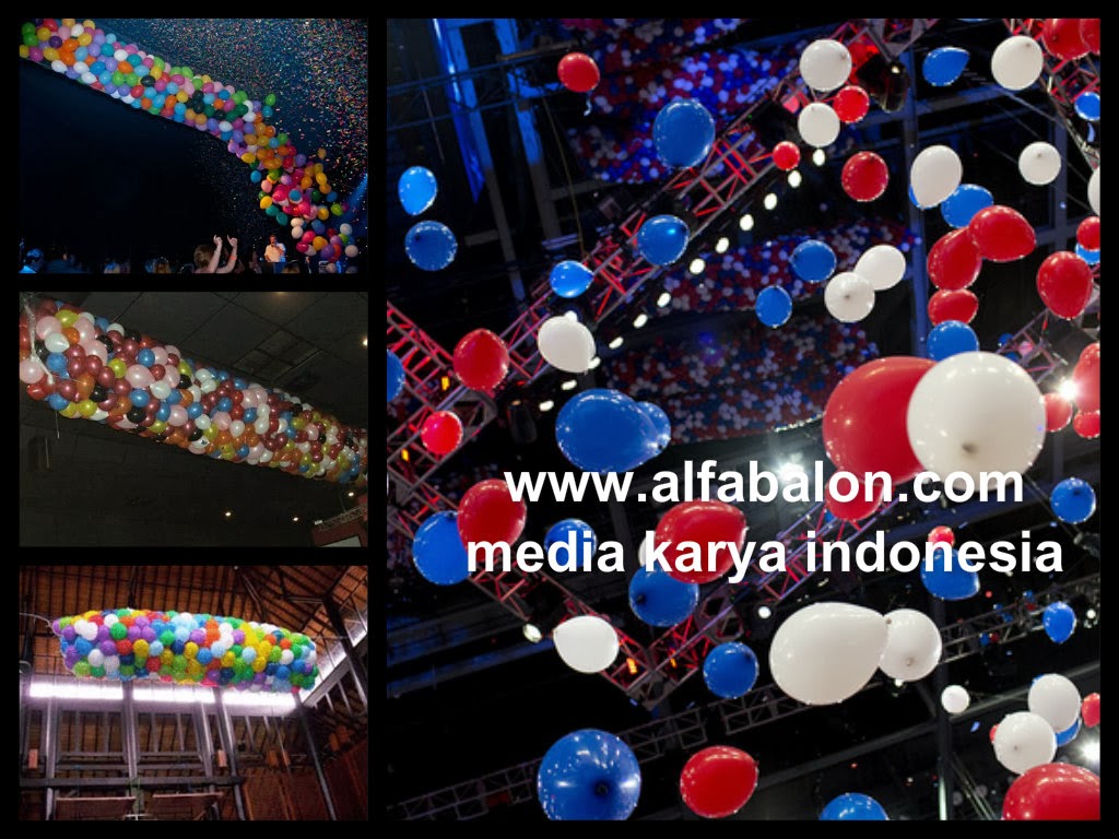 BALON NETT DROP / BALON JARING | Alfa balon