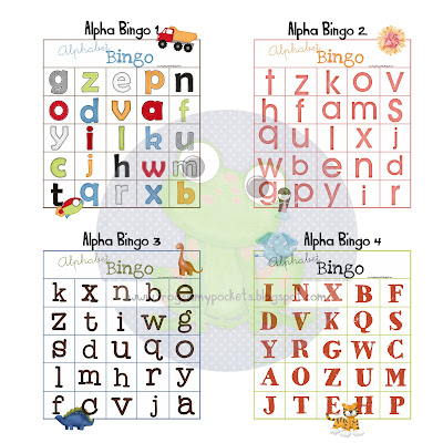 Frogs in My Pockets: Alphabet Bingo