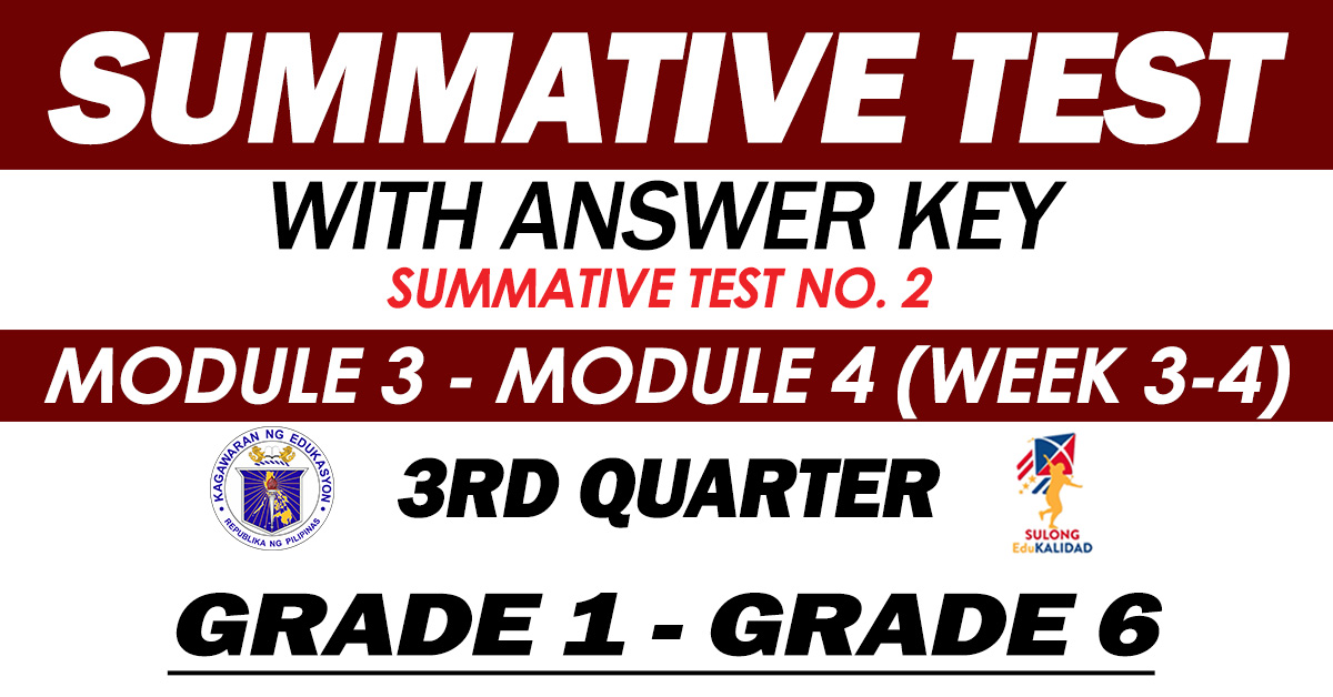 SUMMATIVE TEST NO 2 With Answer Key Quarter 3 Modules 3 4 Guro Tayo summative-test-no-2-with-answer-key-quarter-3-modules-3-4-guro-tayo