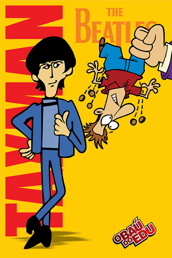 O Baú do Edu: THE BEATLES GEORGE HARRISON TAXMAN