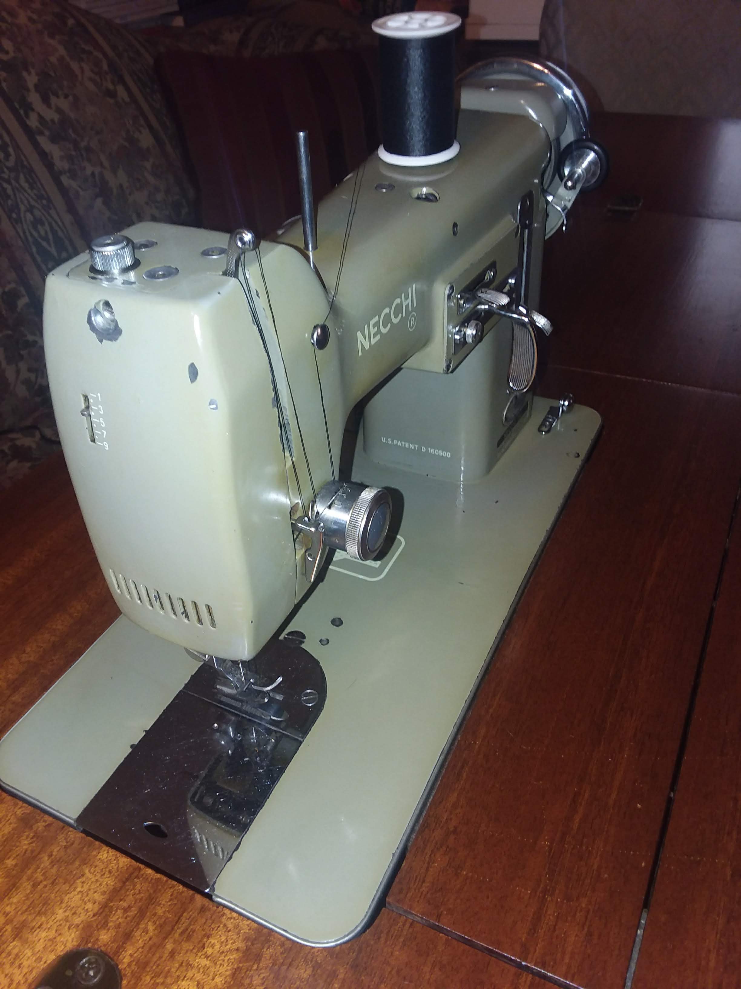 Necchi BU MIRA Sewing Machine Italian made masterpiece! (unfinished ...