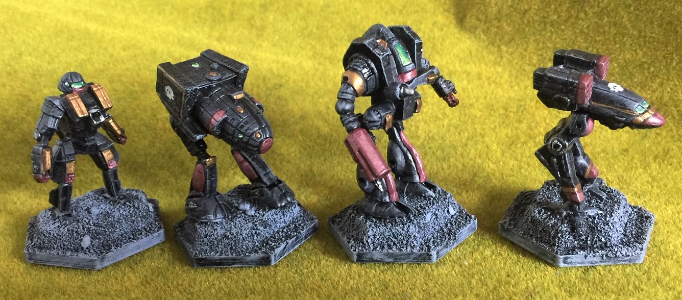 Ginzio Paint Service: Pirate mechs/Mech pirati
