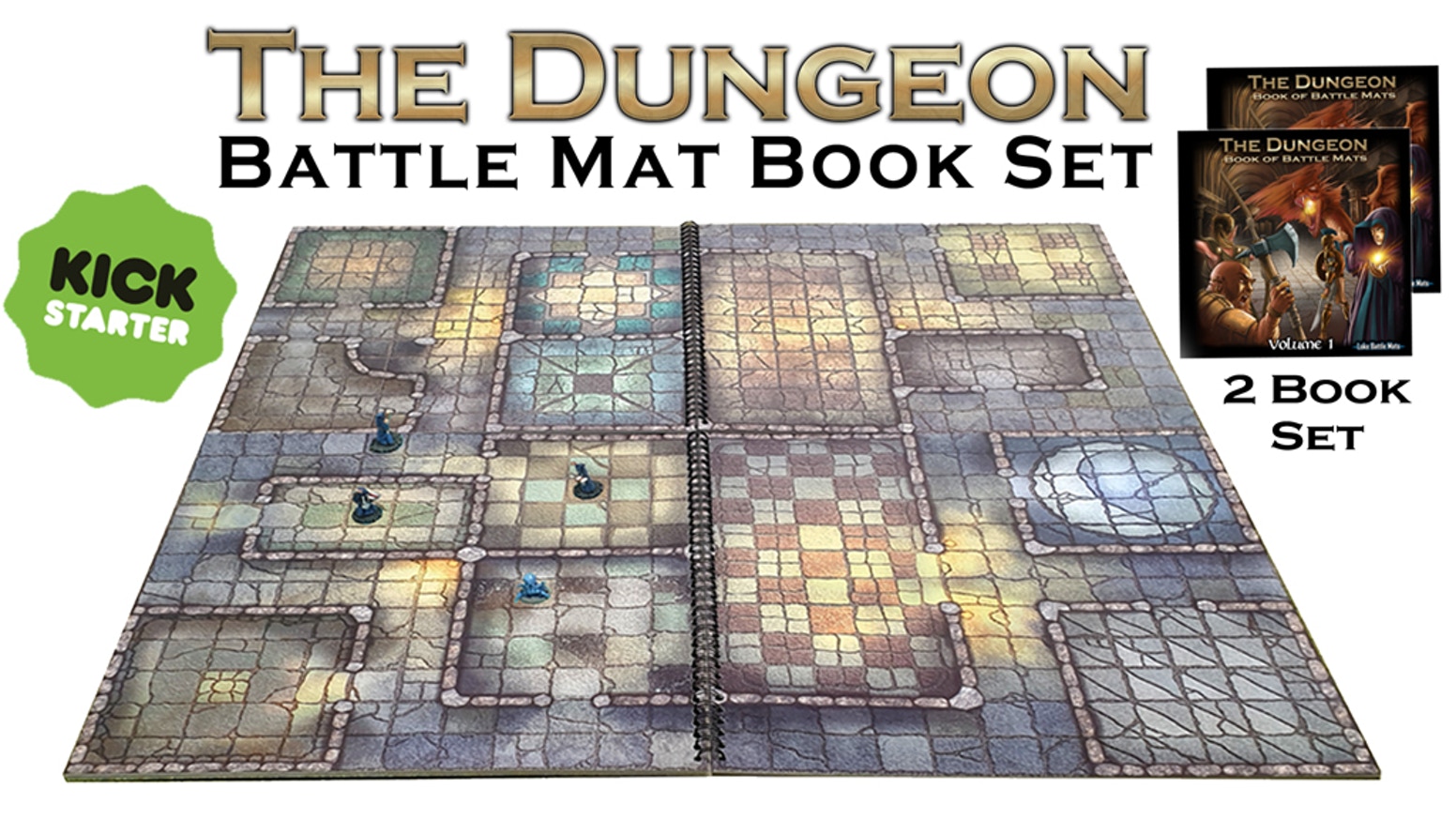 Miniatures of the North: LOKE Dungeon Battlemat books