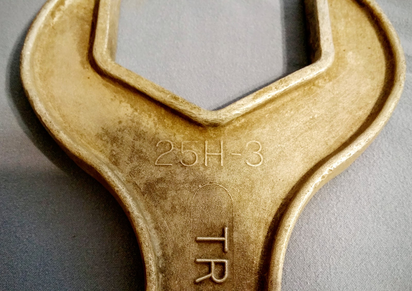 History and Culture by Bicycle: Private Collection: Tri-Clover Wrench