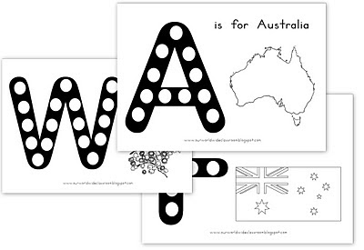 Free Printable Australia Day Learning Packet