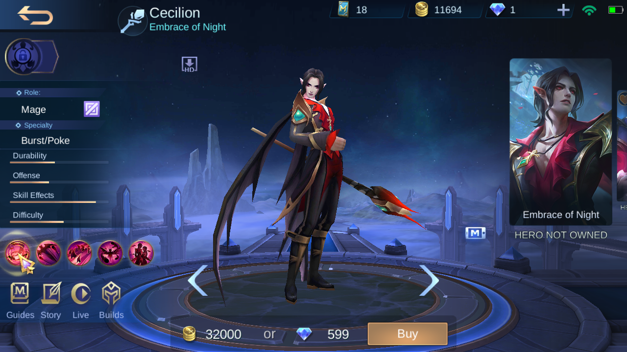 New mage hero Cecillion, the best build and guide for Cecilion!