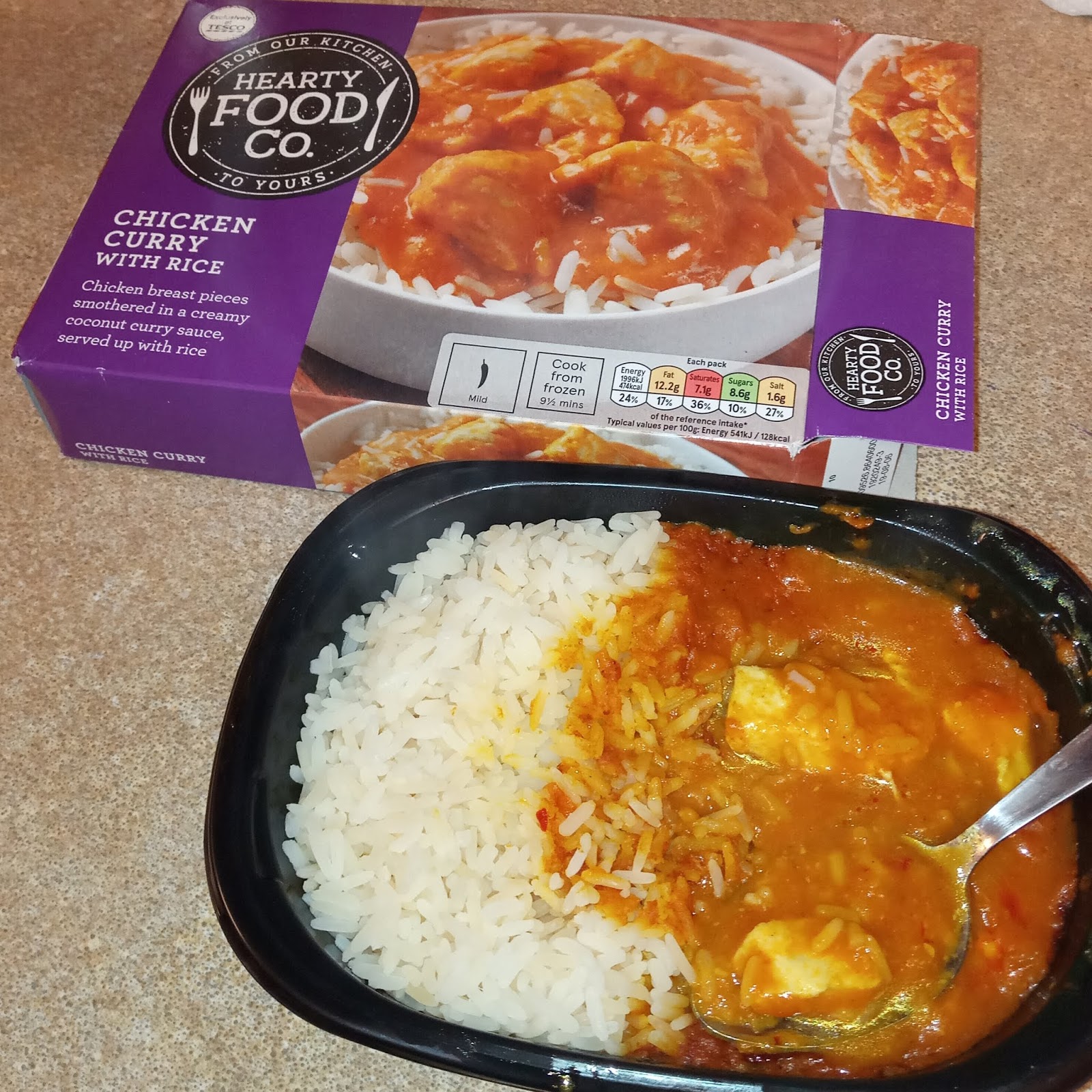 Supersupergirl's Food Reviews: [Review] Tescos 65p Frozen meals