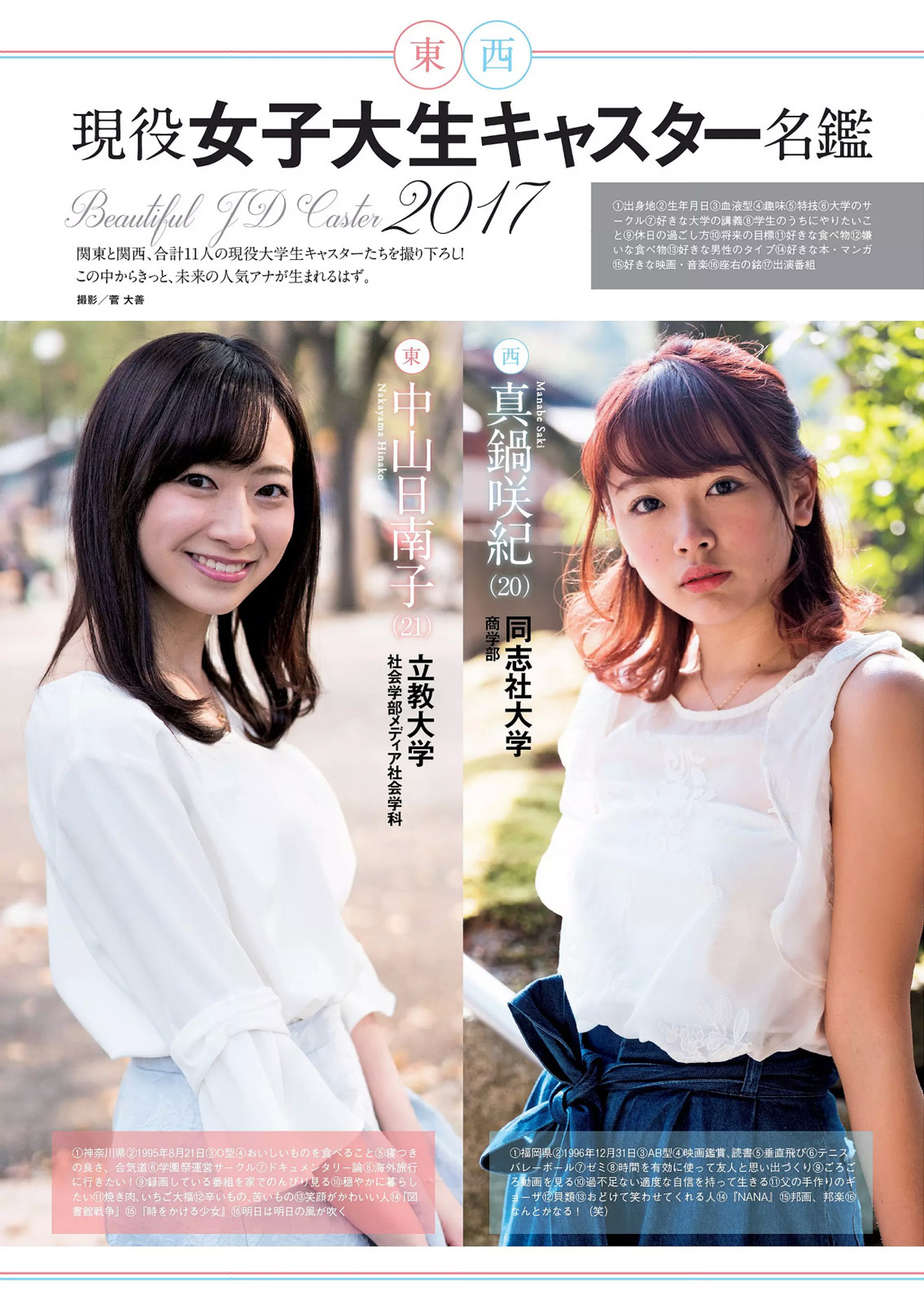 [Weekly Playboy] 2017 No.18 Ikuta Erika, Nami Iwasaki, Haruka Ayase, Takeda Ayana, Kohaku Kimizu ...