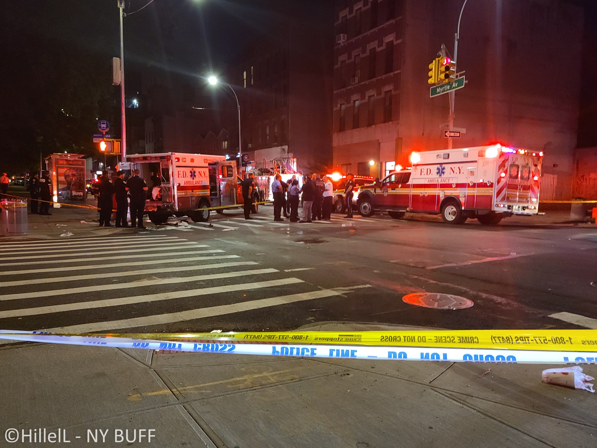 New York Buff Media: One Dead Another Seriously Hurt In FDNY Inolved Crash