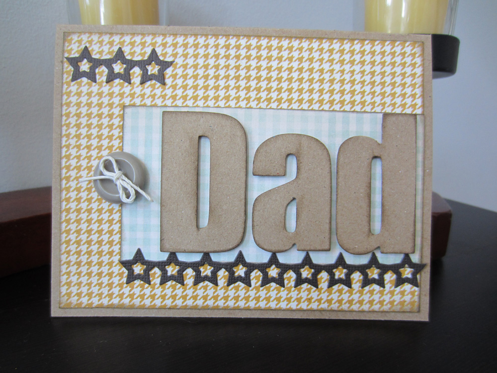 Creative Syzygy: Dad card