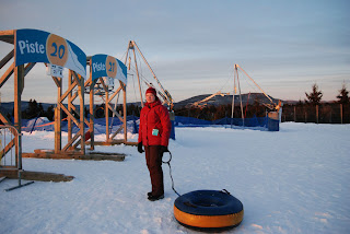 Escapade hivernale au Québec: Glissades à Valcartier