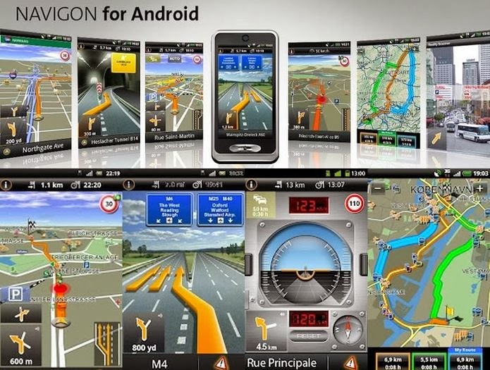Navigon Navigasyon 5.1.0 + Map Türkçe Android Apk Full indir
