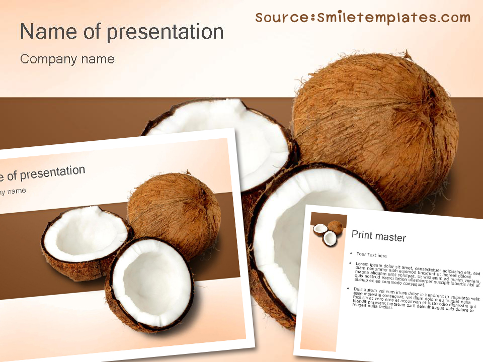 Fruit PowerPoint Template 1