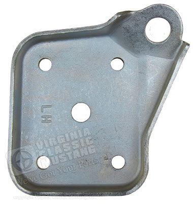 Virginia Classic Mustang Blog: Mustang Rear Spring / Shock Mounting Plates