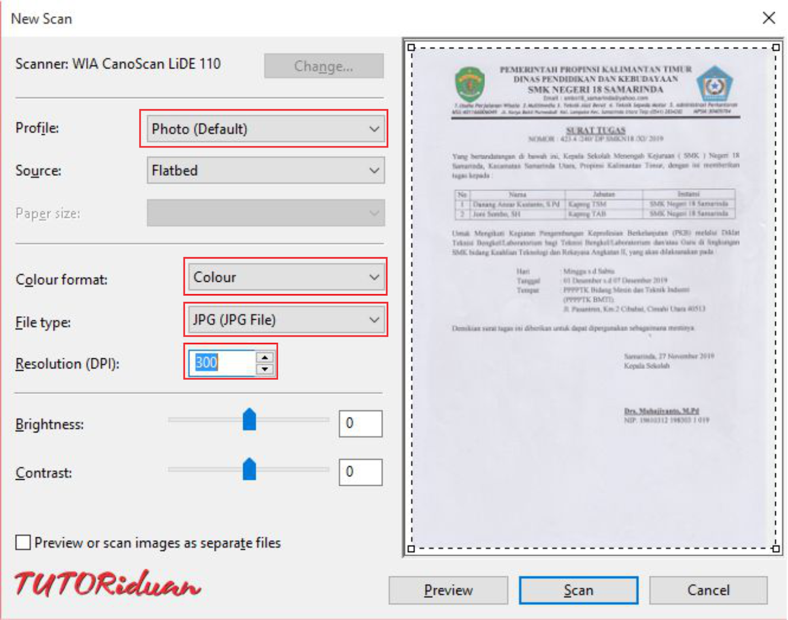 Cara Mudah Scan Gambar dengan CorelDraw - TUTORiduan.com