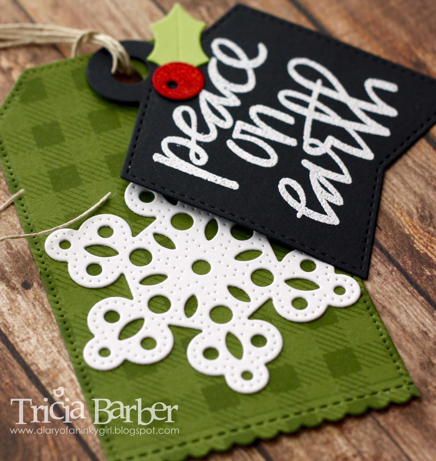 Diary of an Inky Girl…: Hand Lettered Sentiments - Holiday Tags