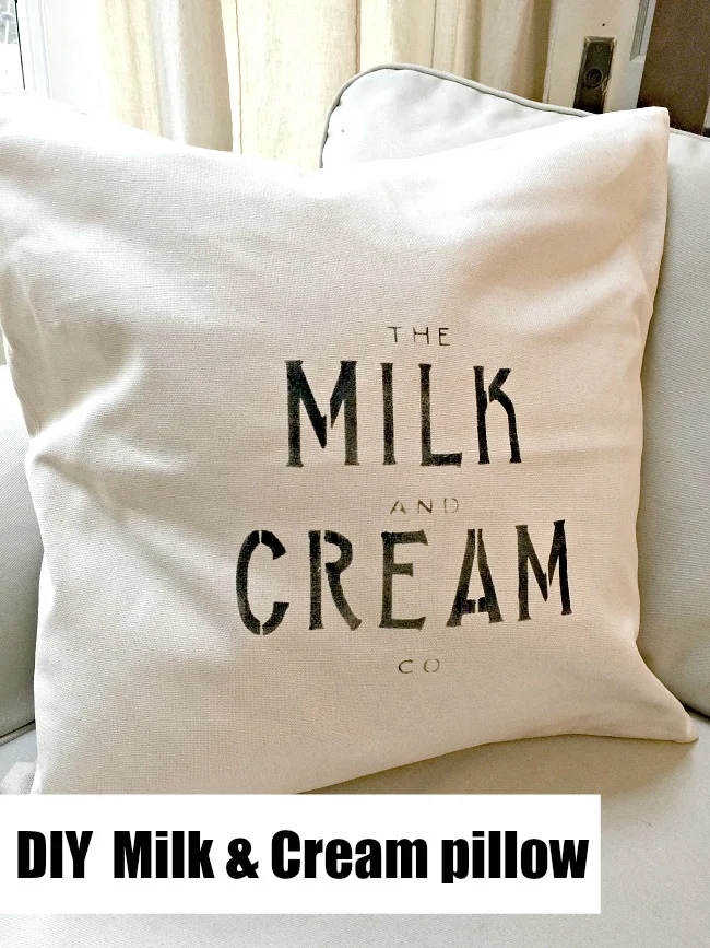 Create Your Own Milk and Cream Pillows
