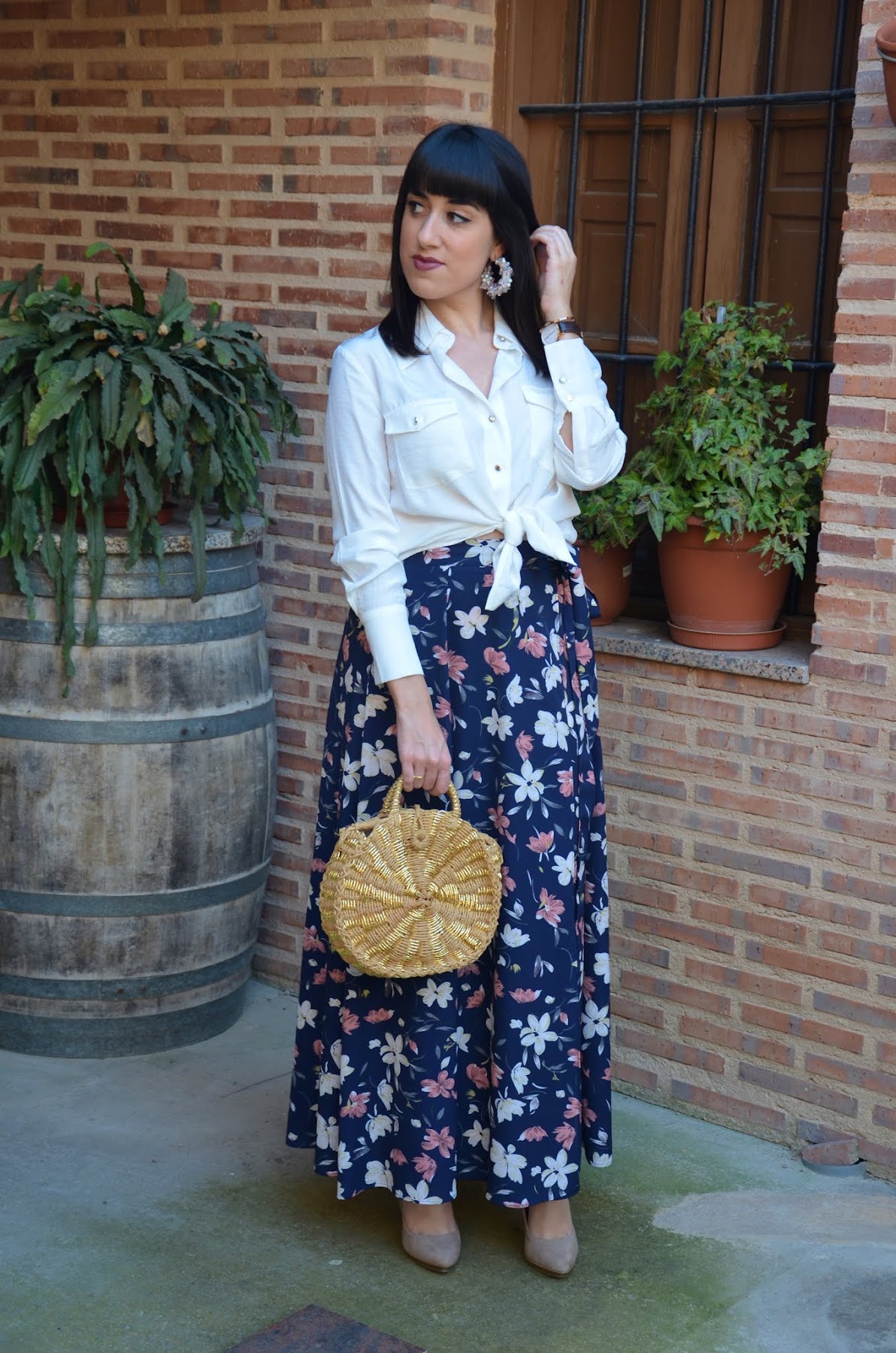 El Baúl de Raquel: SHEIN Spring Collection | maxi falda de flores