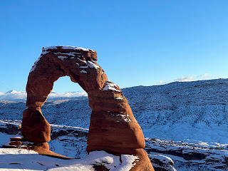 Exploring Moab in December