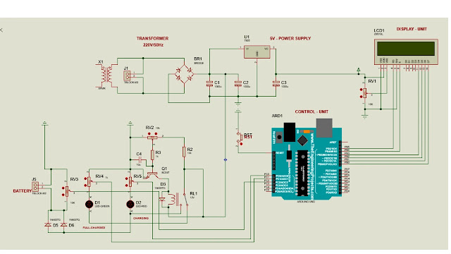 12V BATTERY CHARGER WITH AUTOMATIC FULL CHARGE CUT OFF USING ARDUINO ...