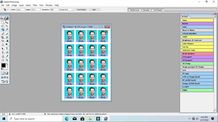 Passport Size Photo Action Sanjootrickz passport-size-photo-action-sanjootrickz
