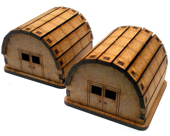10mm Wargaming: New 10mm Buildings from Blotz, MDF Terrain and Accessories