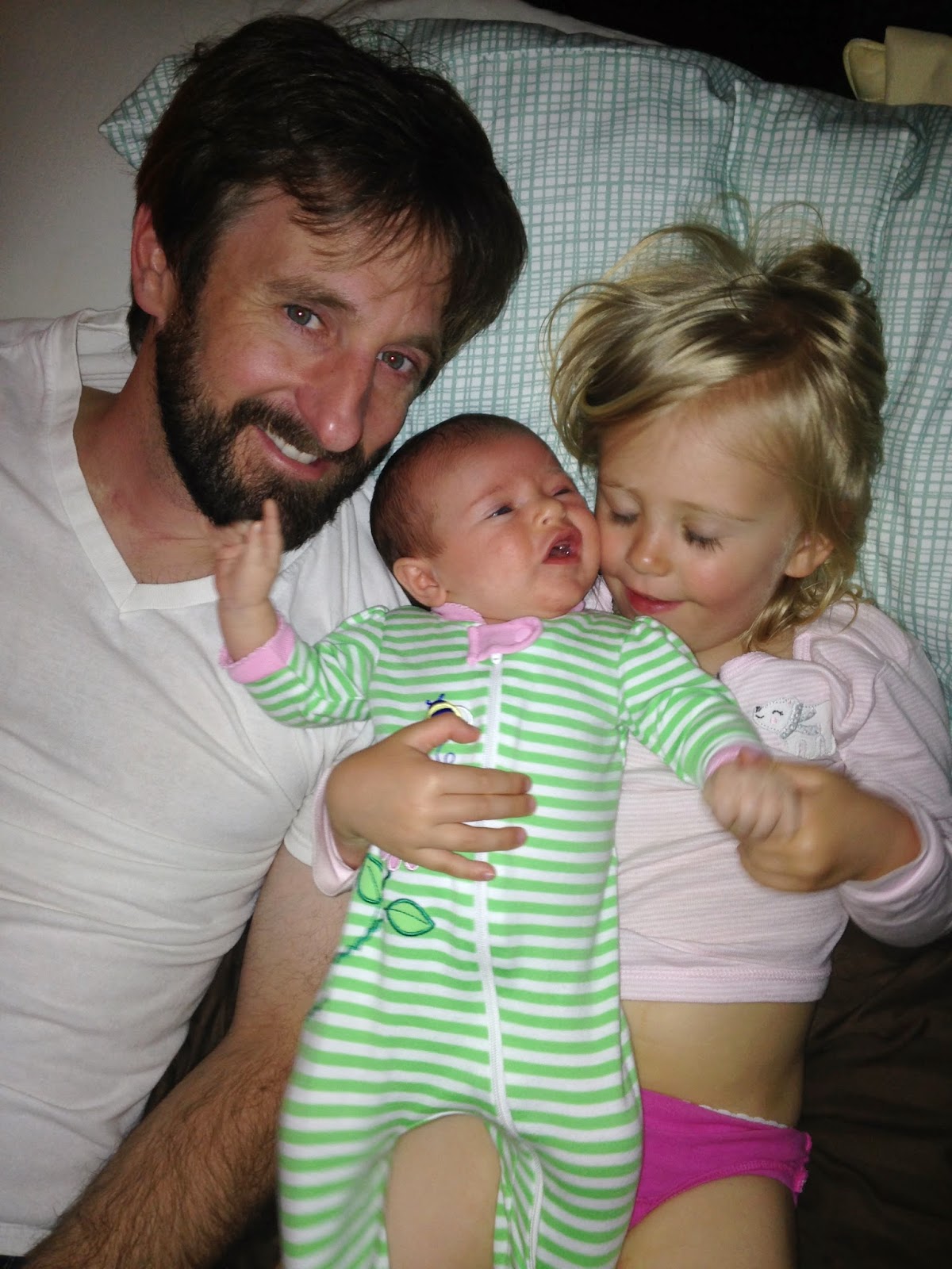 Berken Family: Dad and his girls