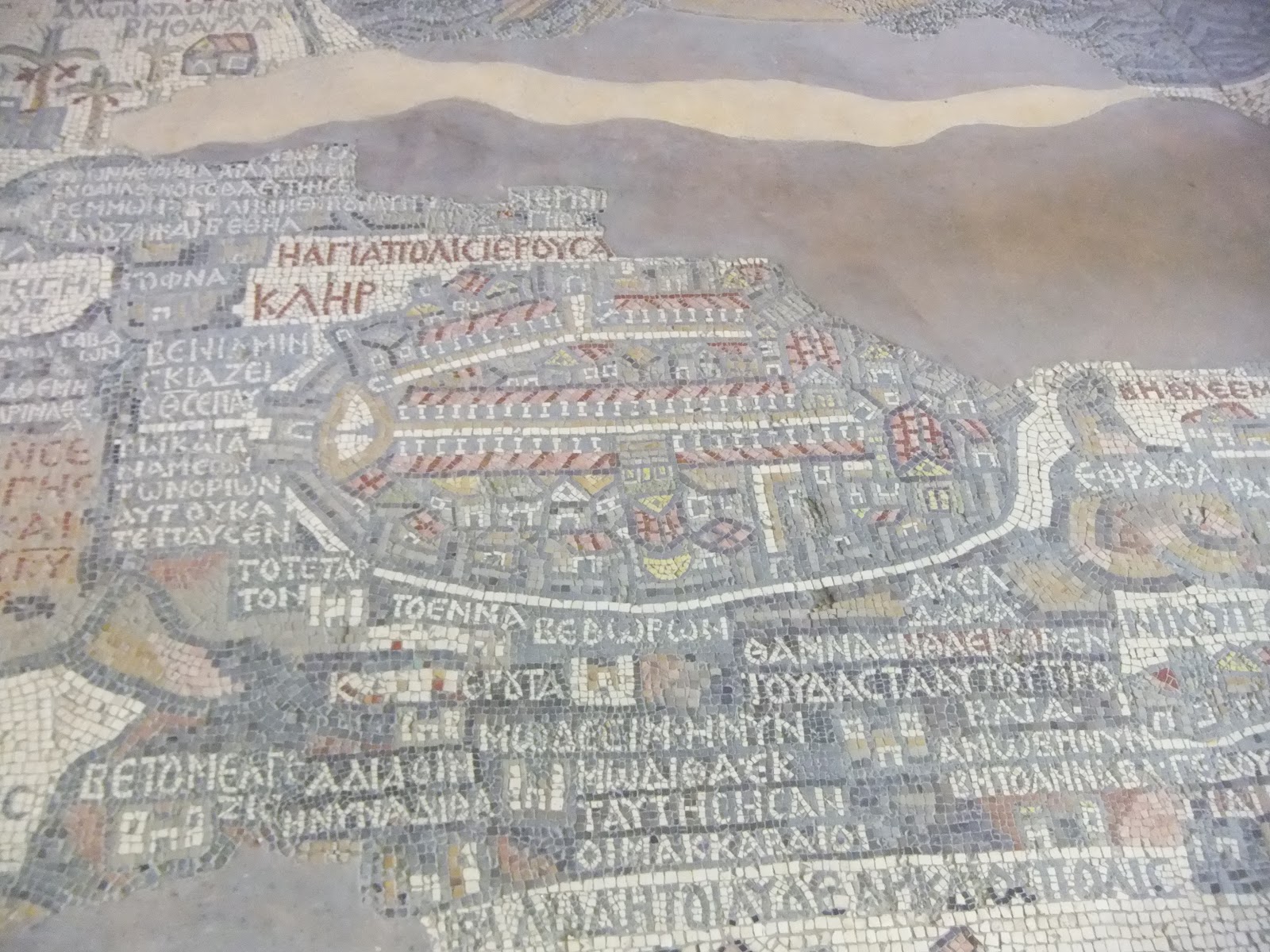 Madaba Mosaic Map