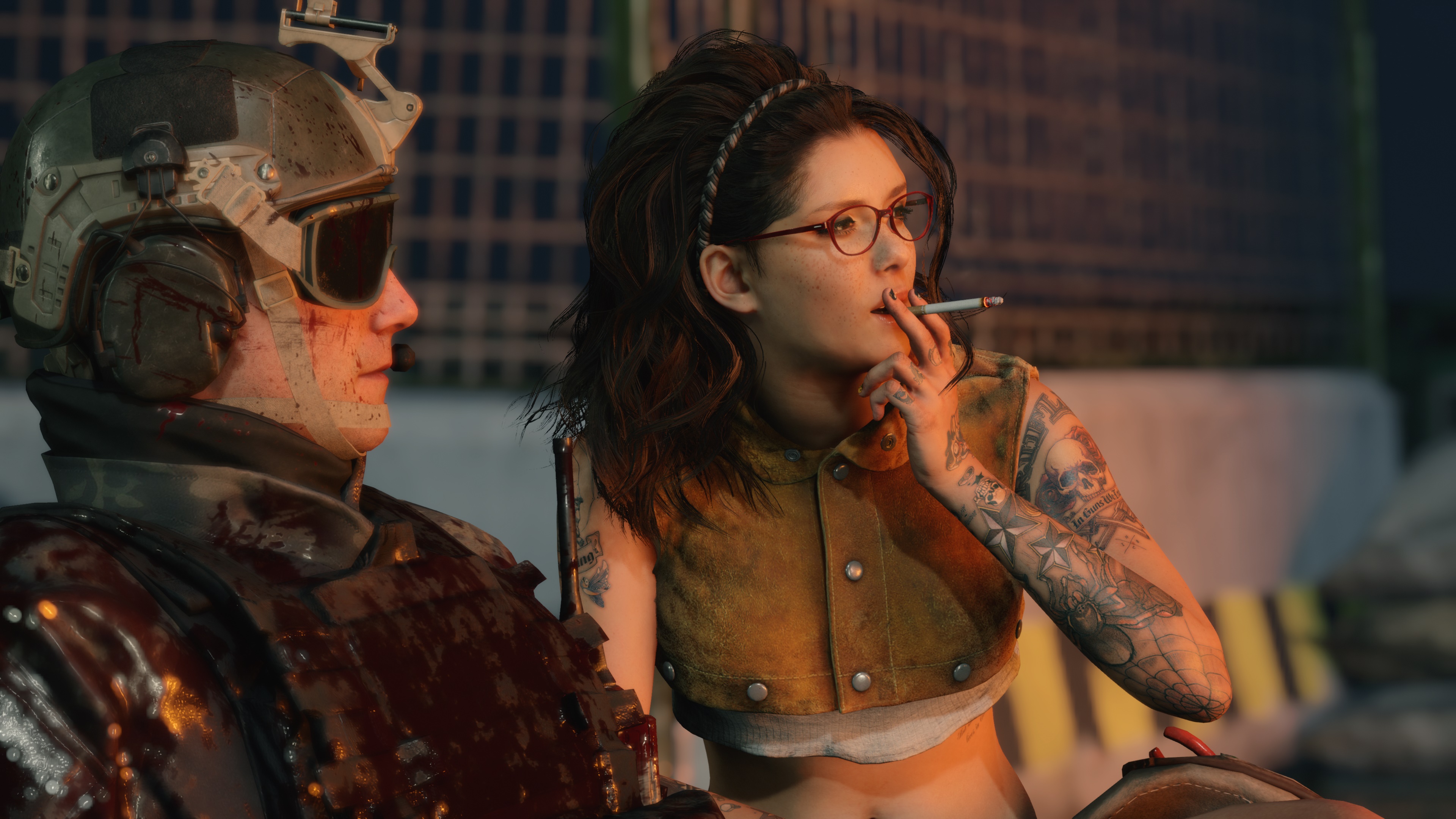 Nico, Smoking, Devil May Cry 5, 4K, #15 Wallpaper PC Desktop