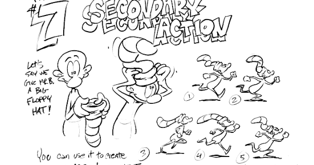 Paris Lucke 3D Artist Blog: 12 Principles of Animation: Secondary Action