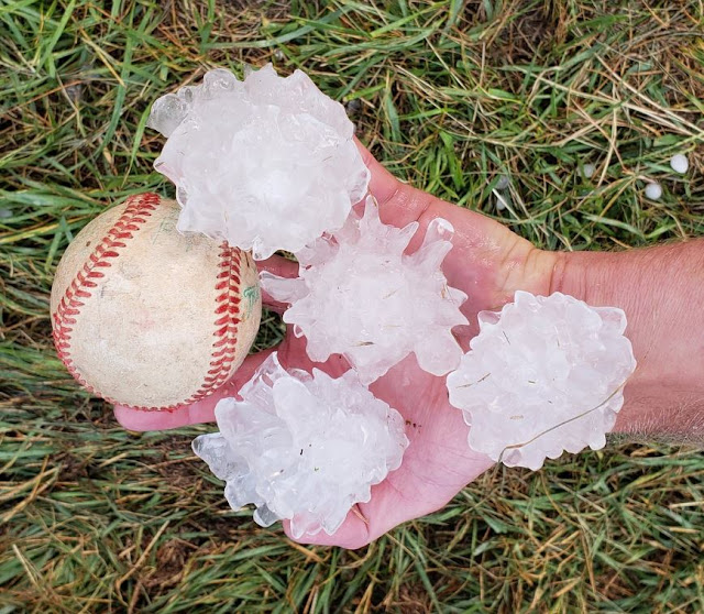 Just A Car Guy: Baseball sized hail beat up Colorado yesterday ...
