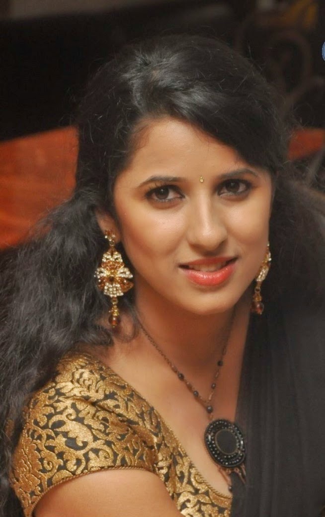 Actress Sravya Reddy Latest Cute Transparent Saree Stills - Cine Gallery