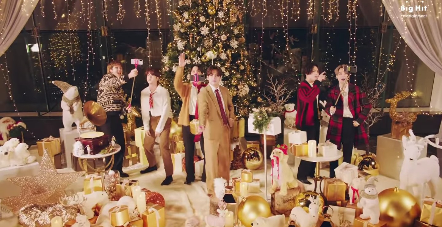 BTS lanza su súper festivo navideño 'Dynamite' (Holiday Remix) + video ...