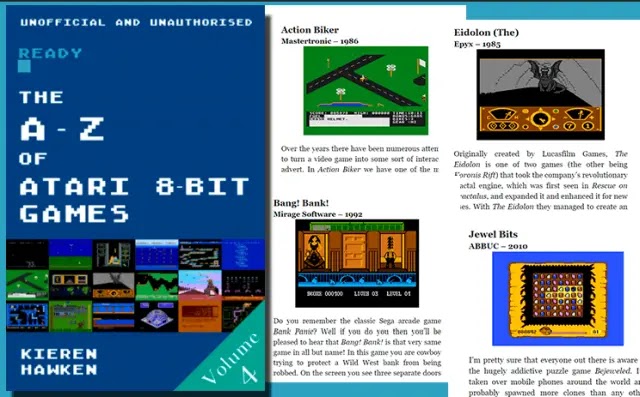 E-book «The A-Z of Atari 8-bit Games Volume 4»