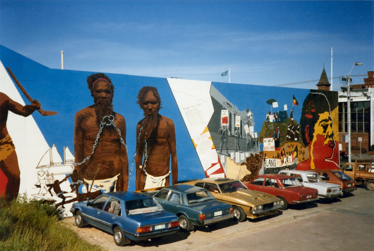 Megan Evans - Artist: The Northcote Koorie Mural