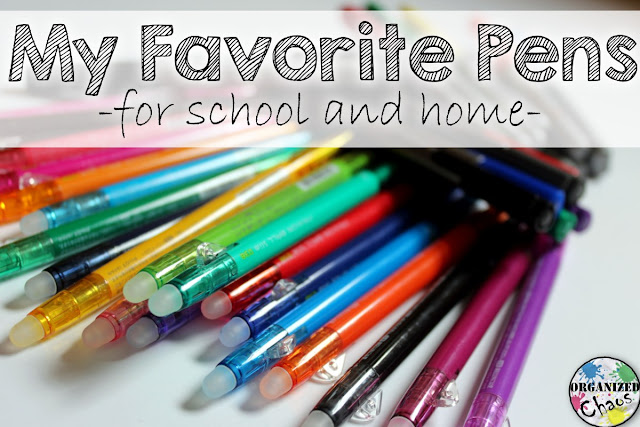 my favorite pens | Organized Chaos